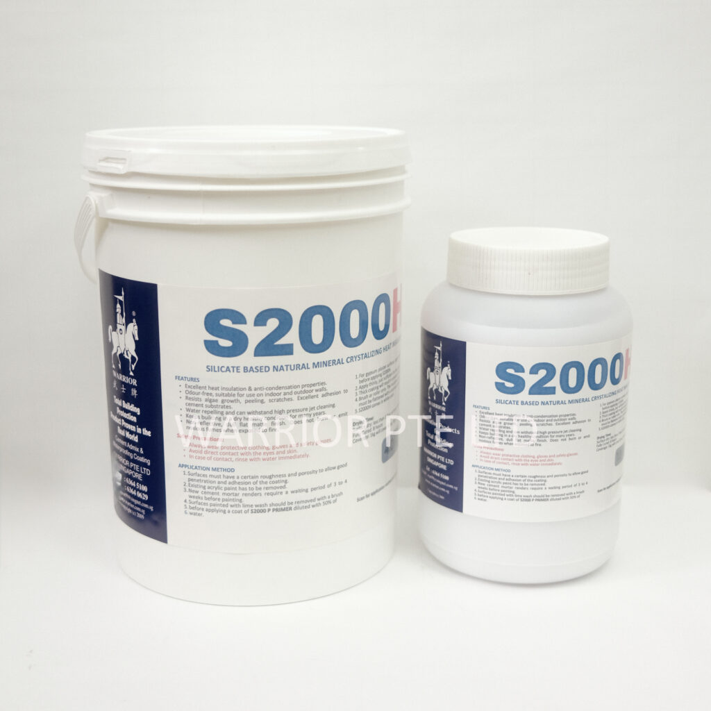 Heat Insulating Paint S2000H - Warrior Pte Ltd